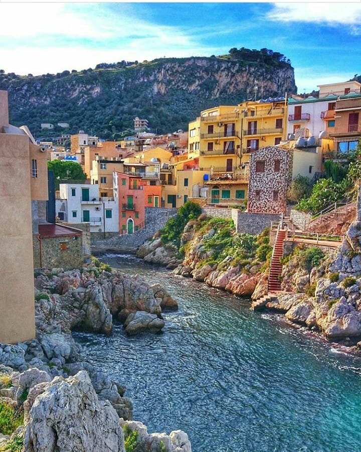 Un piccolo fiordo in Sicilia: la caletta di Sant'Elia - Palermo Mare ...